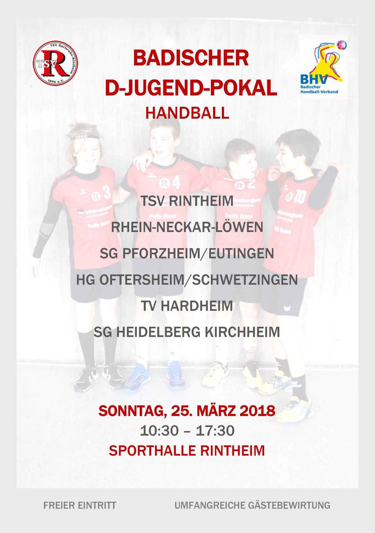 HVW - Handballverband Württemberg e.V.: 4. Badischer D-Jugend-Pokal am ...