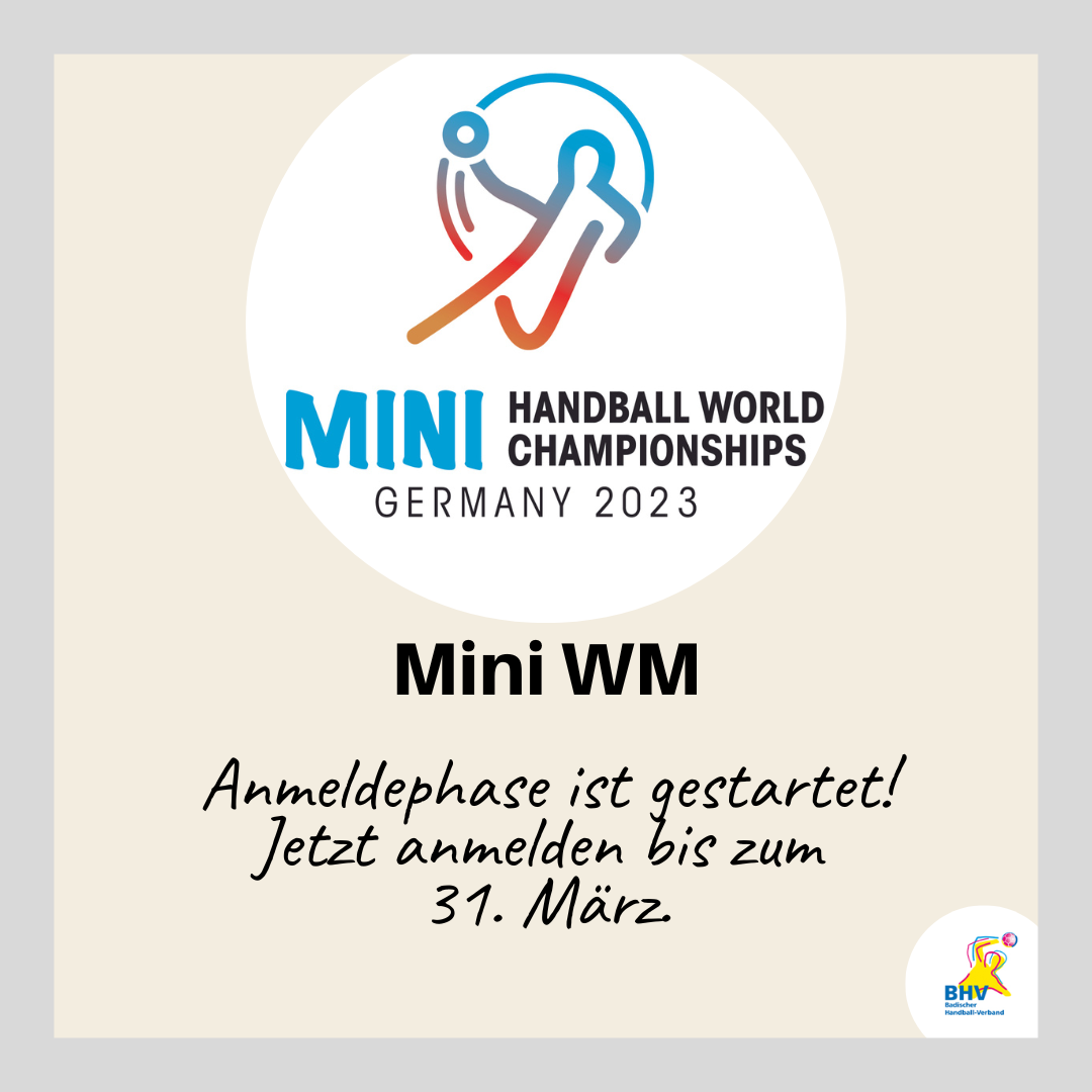 HVW - Handballverband Württemberg e.V.: Mini WM
